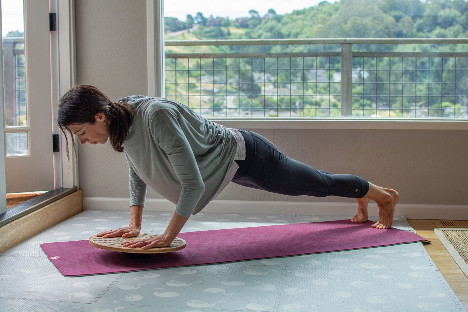 Kinderfeets Bamboo Balance Disk — Baby Box